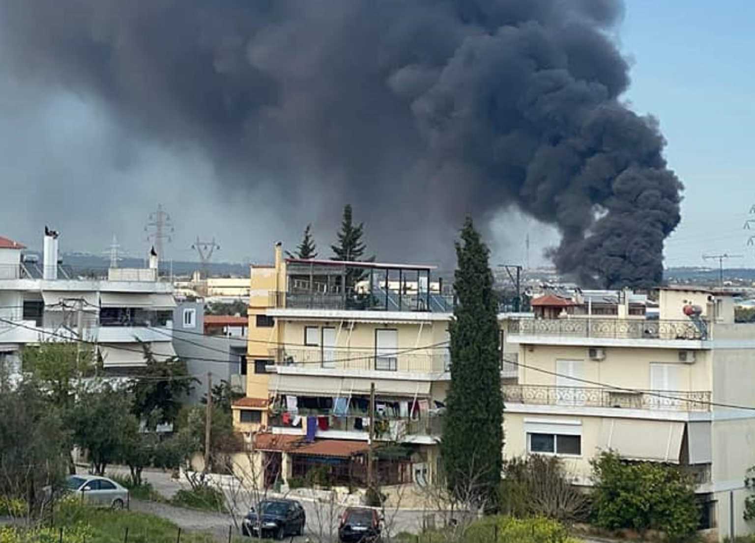 Φωτιά στις Αχαρνές | Ημεροδρόμος
