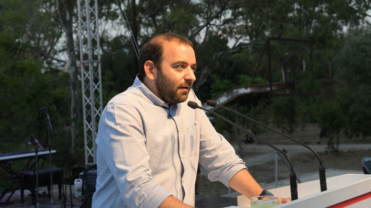 Νίκος Αμπατιέλος - Γραμματέας του ΚΣ της ΚΝΕ: Στο Φεστιβάλ ΚΝΕ-Οδηγητή ...